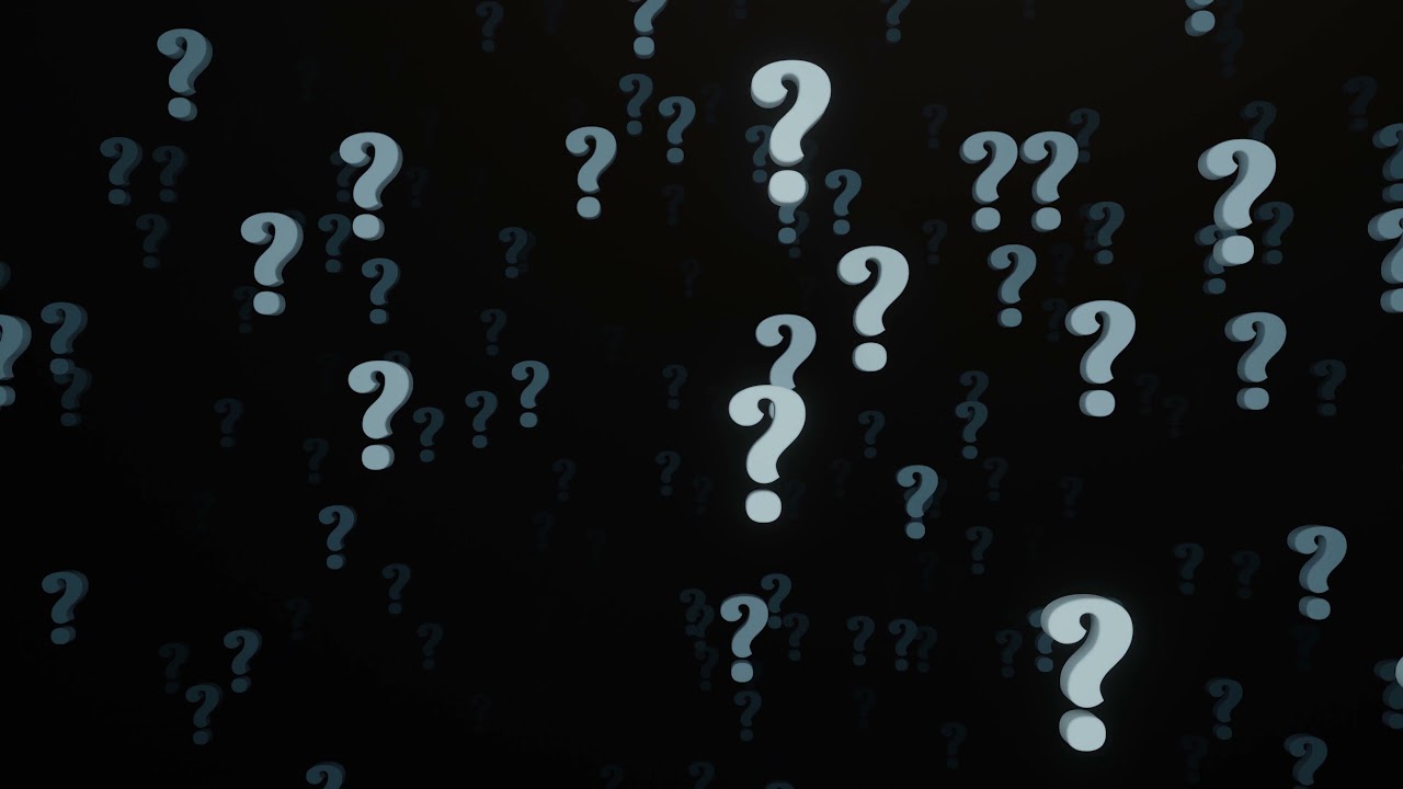 Question Mark Questions | 4K | StockWorldOfficial - YouTube