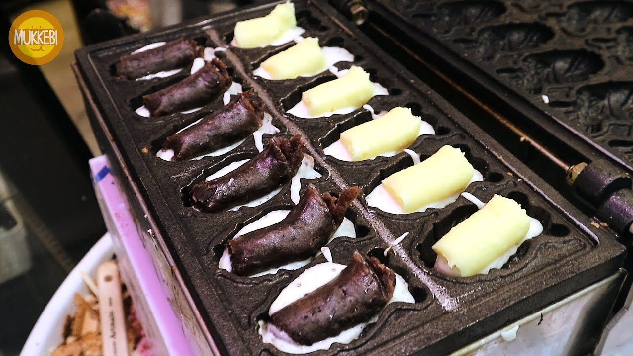 Mini Bungeoppang │ Korean Fish-shaped Bread │ Korean Street Food - YouTube