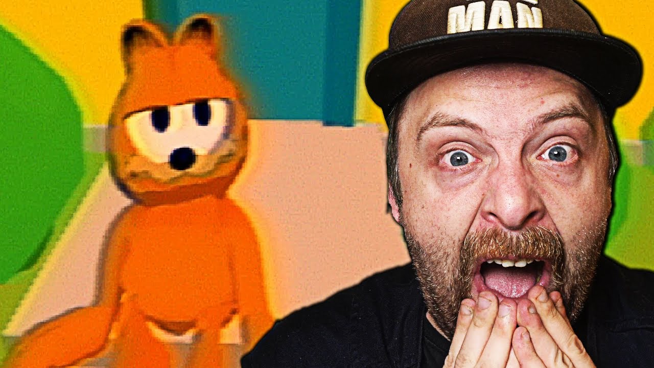 Das VERSTÖRENDSTE Garfield Horror Game! - YouTube