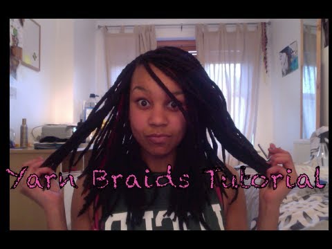 Yarn Braids Tutorial - YouTube