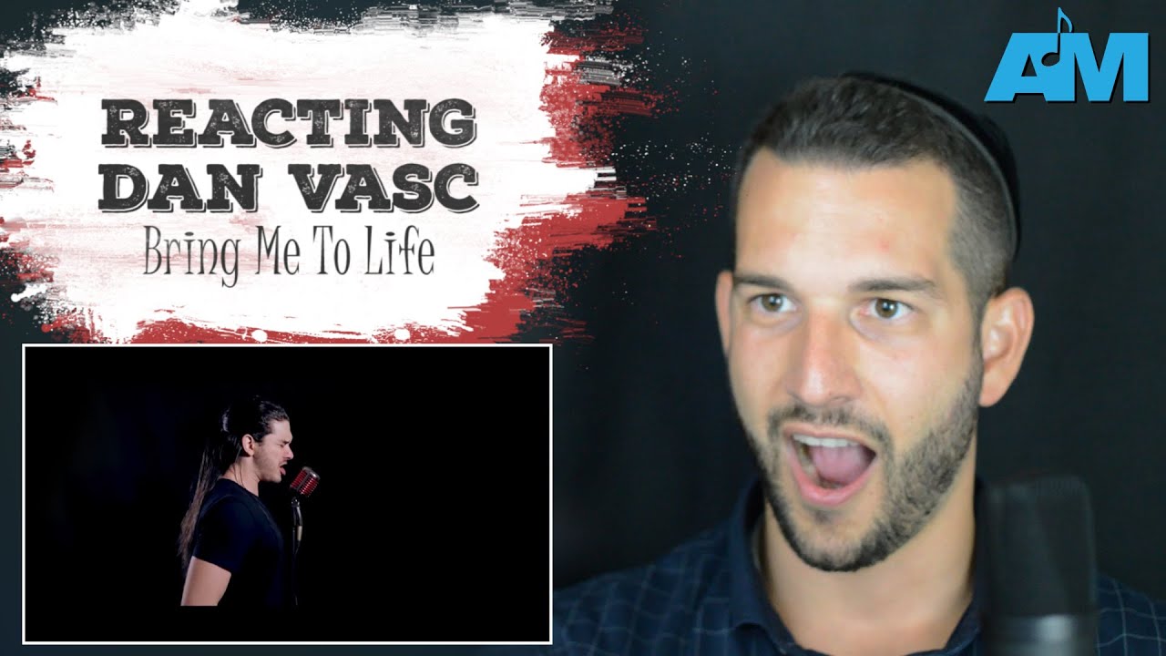 VOCAL COACH reacts to DAN VASC singing EVANESCENCE - BRING ME TO LIFE ...