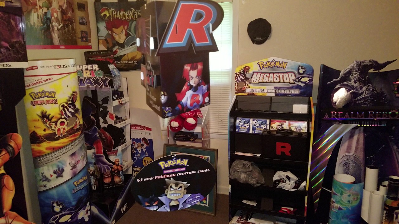 Team Rocket Pokemon TCG Display Hanger (2000) - YouTube