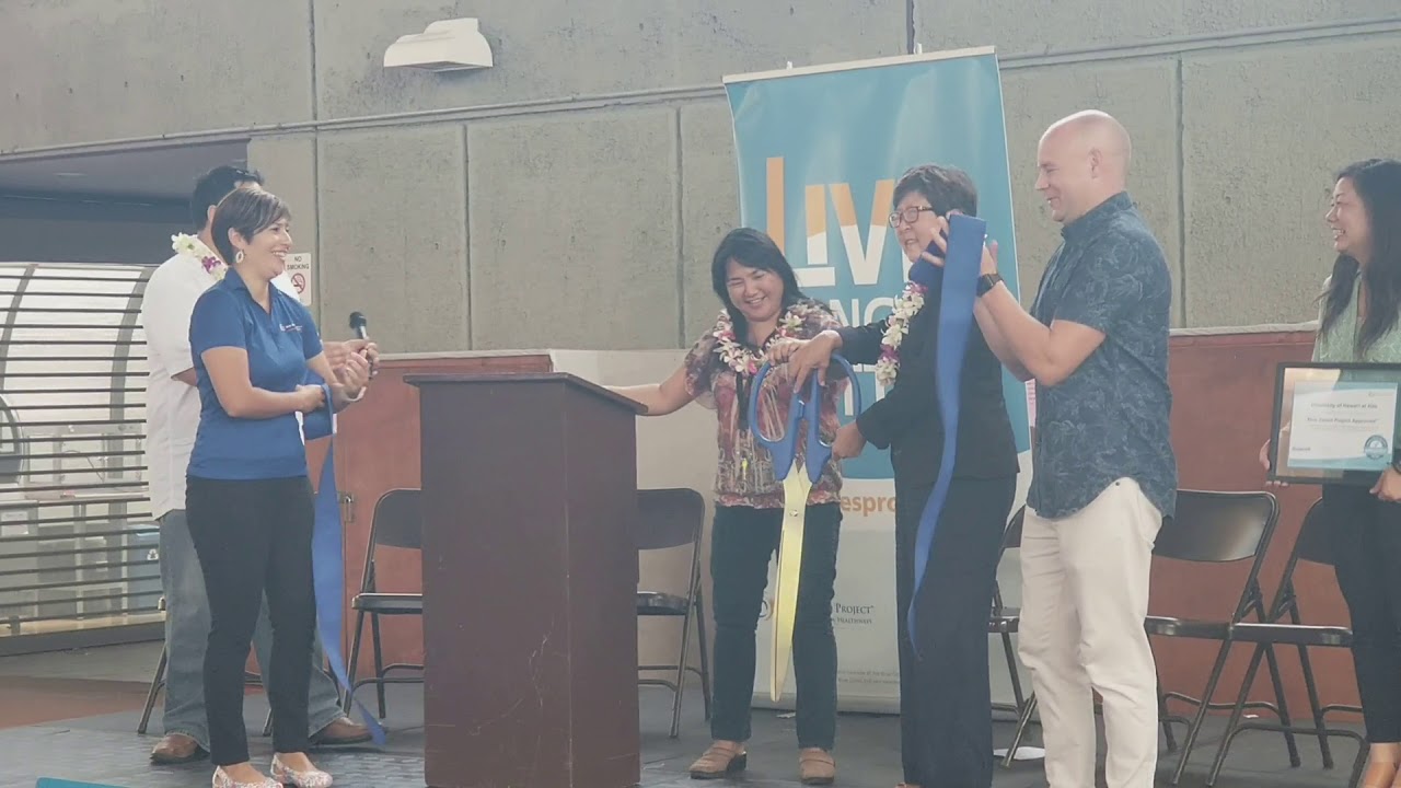 Blue Zones Workplace ribbon cutting - YouTube