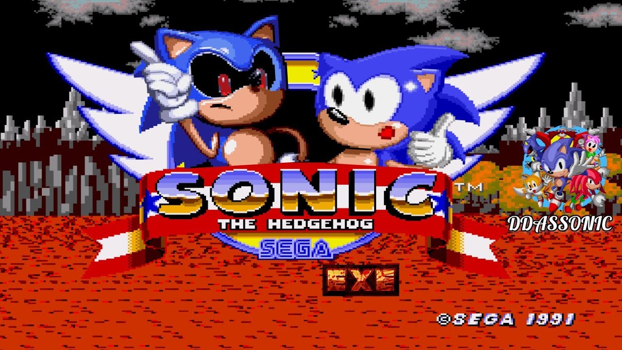 Sonic In The EXE Realm • Sonic Classic Hack - YouTube