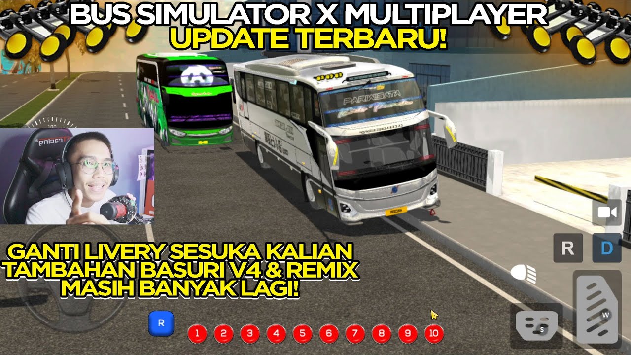 BUS SIMULATOR X UPDATE! Tambah Basuri V4 & Basuri Remix - Bus Simulator ...