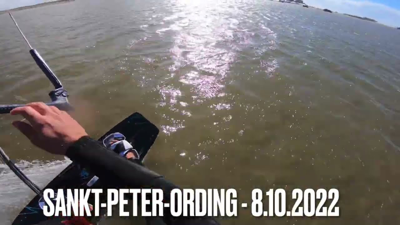 High tide kite fun in Sankt-Peter-Ording - YouTube