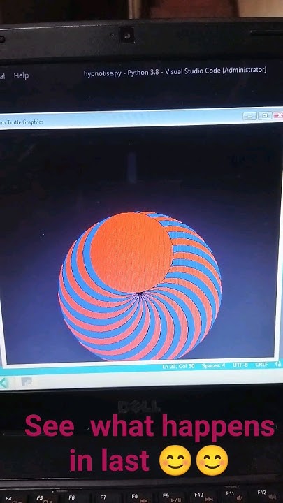 how to make amazing design by using python coding #short #shorts #viral ...