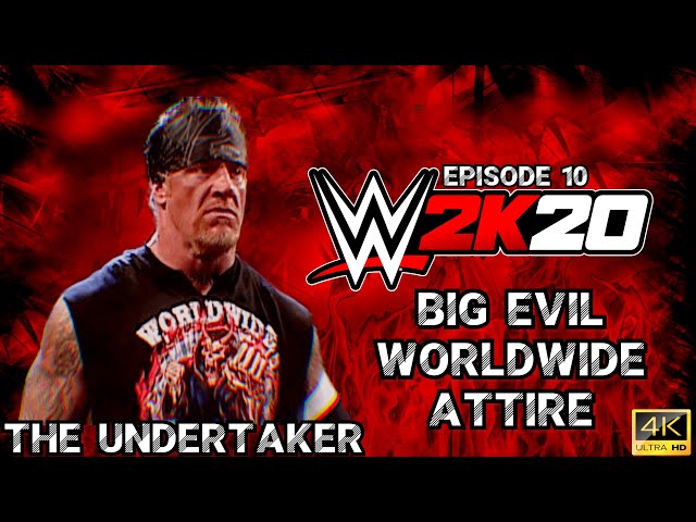 Big Evil Logo WWE Mens Undertaker Big Evil Red Devil Black Shirt New