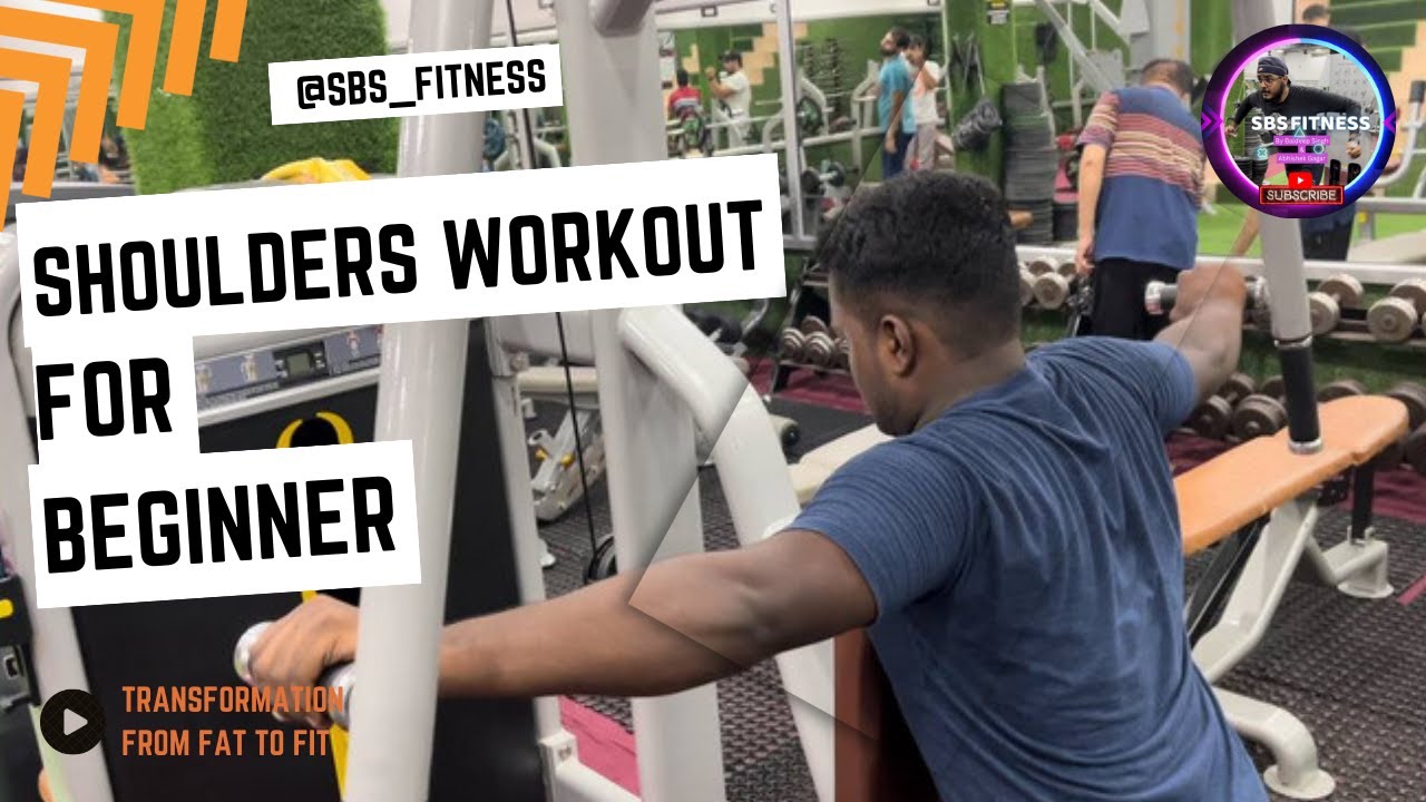 Intense Shoulder Workout For beginners by SBS Fitness || Feel the Pump ...