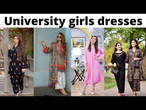 dressing for university girls || university dress ideas || university ...