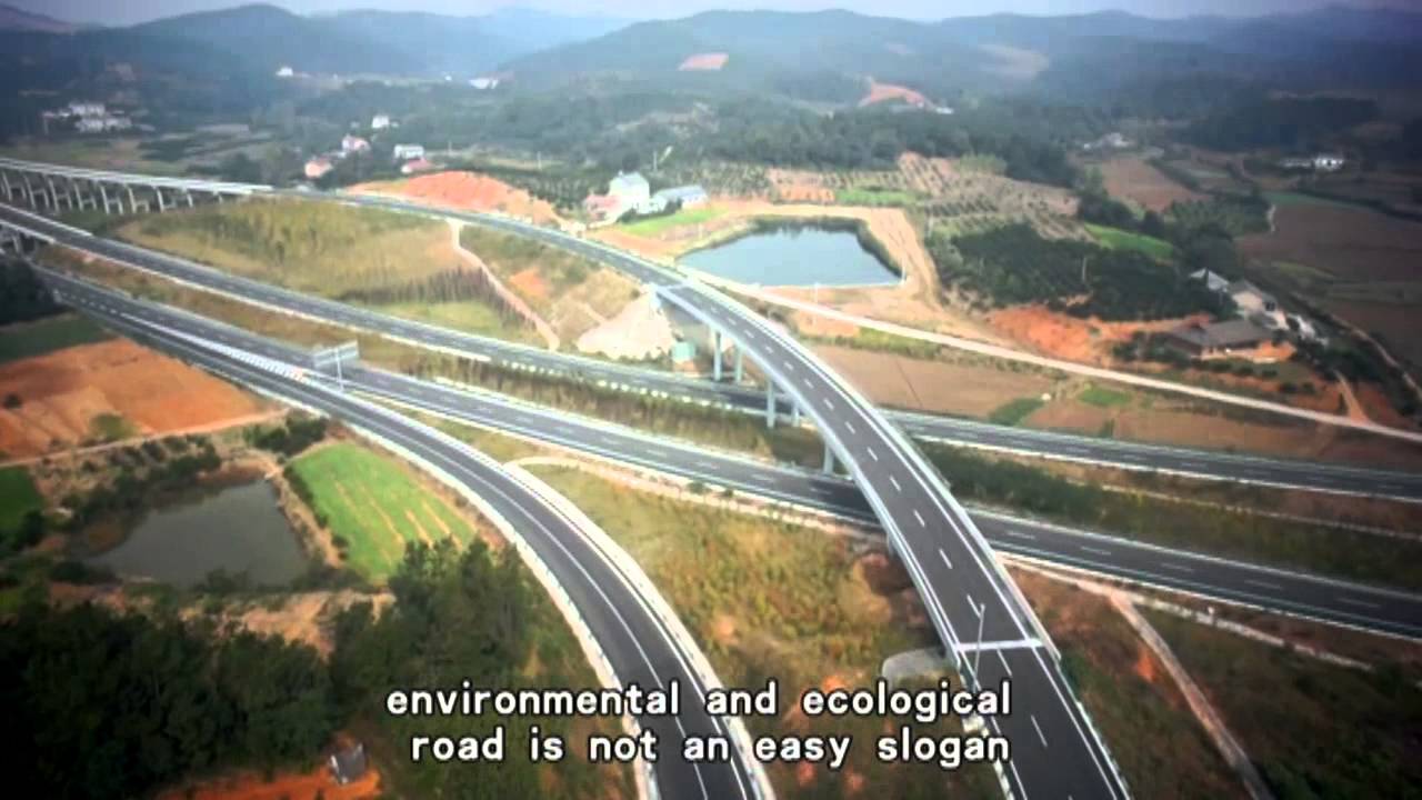 Hubei Yiba Highway Project 2014 - YouTube