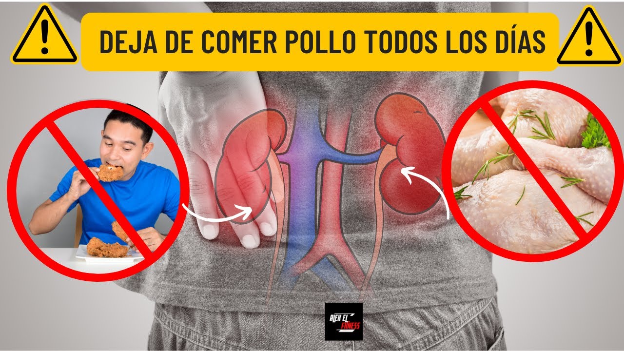 Deja de COMER POLLO todos los días, estas son las consecuencias que ...