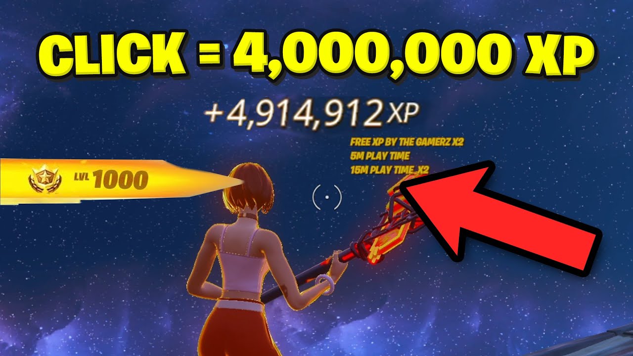 INFINITE AFK XP GLITCH in Chapter 3 Season 3 MAP CODE (2,000,000 XP Per ...