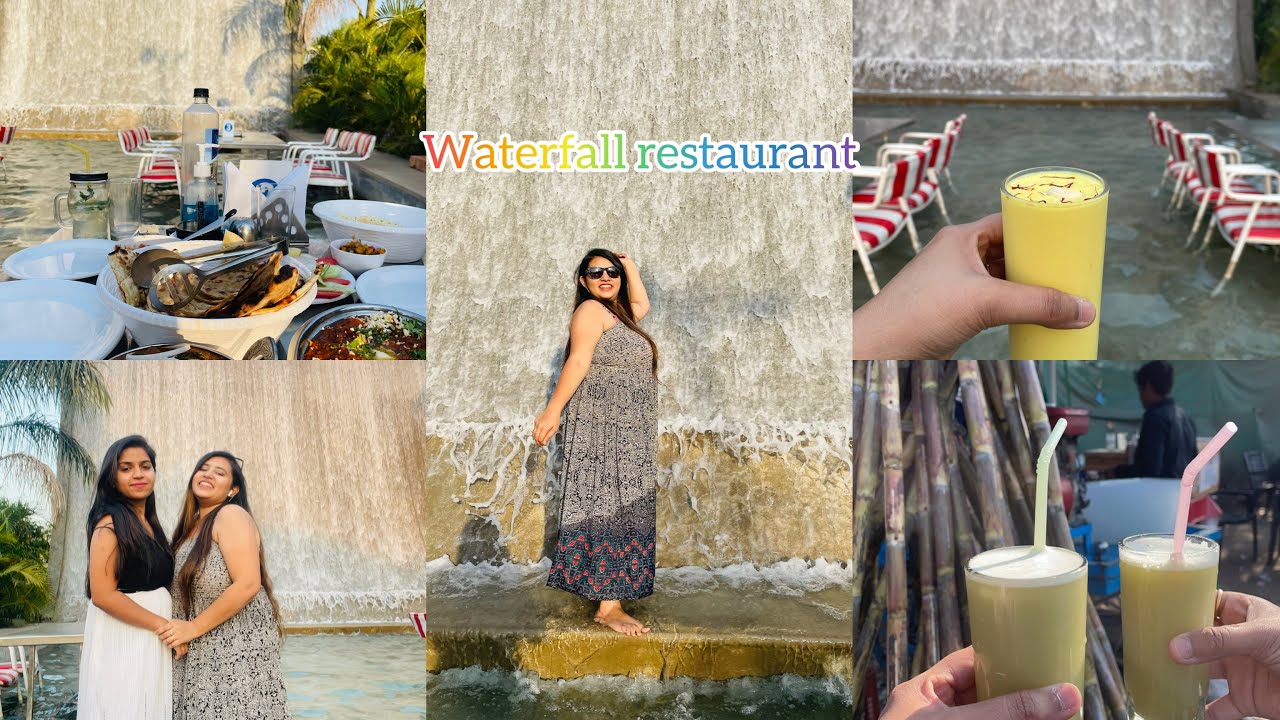 Waterfall restaurant indore| vlog| - YouTube