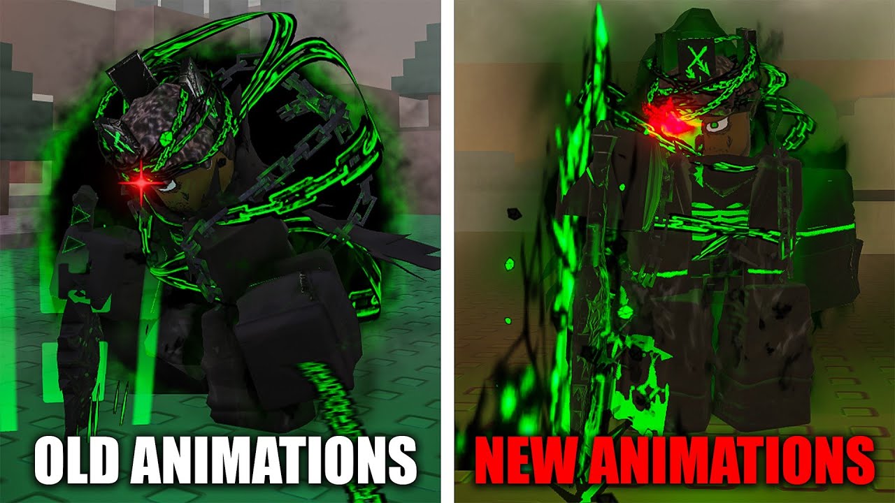 Forsaken OLD Vs NEW Update Hacklord 1x1x1x1 Animations - YouTube