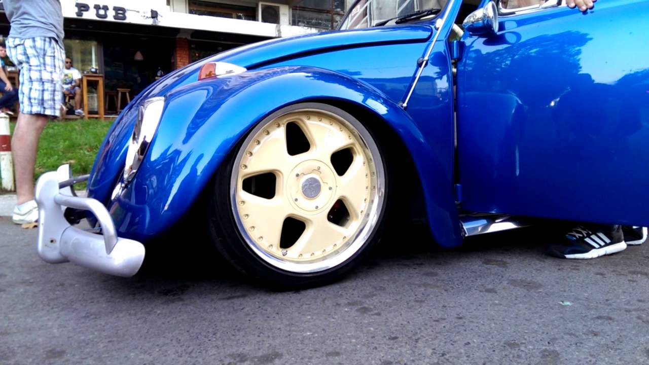 VW beetle 1969 airride - YouTube