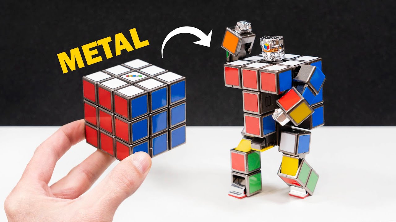 ES UN ROBOT!! EL CUBO DE RUBIK MÁS RARO DEL MUNDO - YouTube