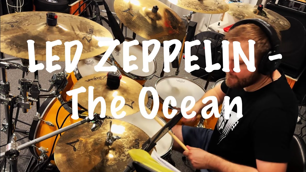 LED ZEPPELIN - THE OCEAN | Drum Performance by Mario Klaric - YouTube