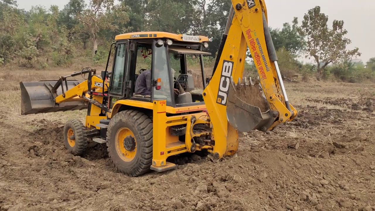 Jcb 3Dx Working Forming Side Amazing Jcb machine Full Video - YouTube