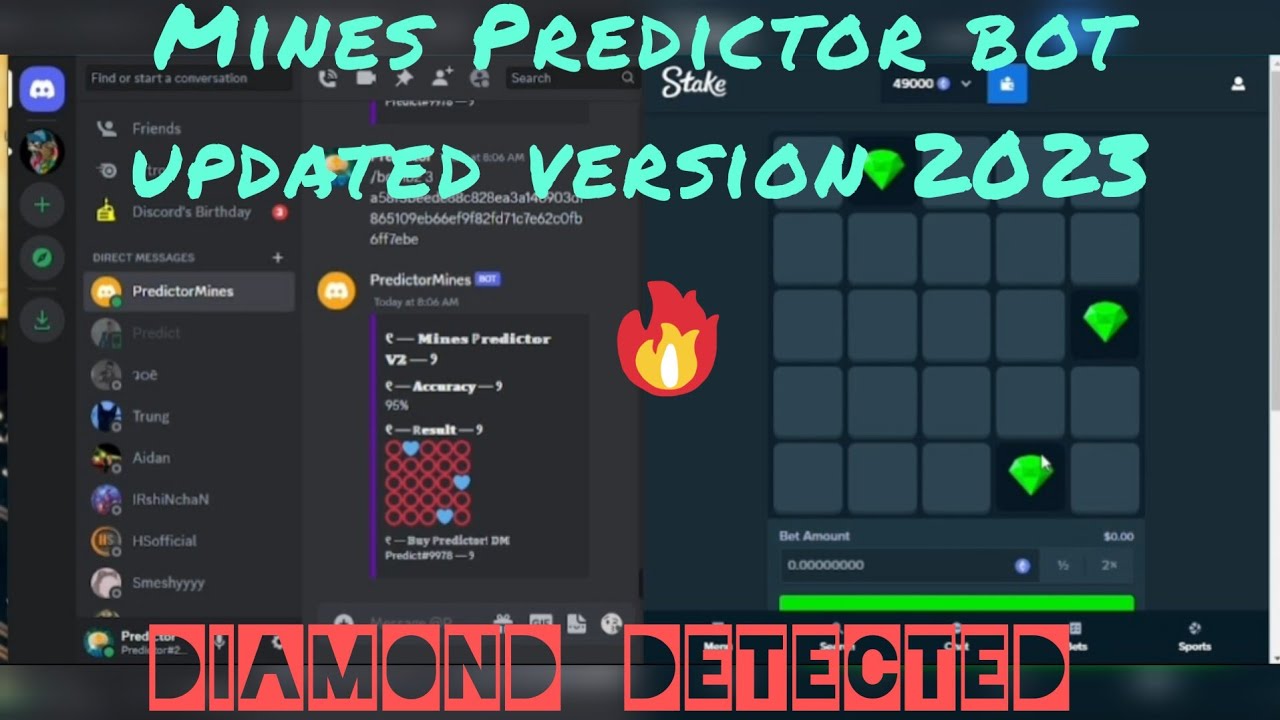 Stake Mines Bot | Predictor Bot 2023 Updated Version #stake - YouTube