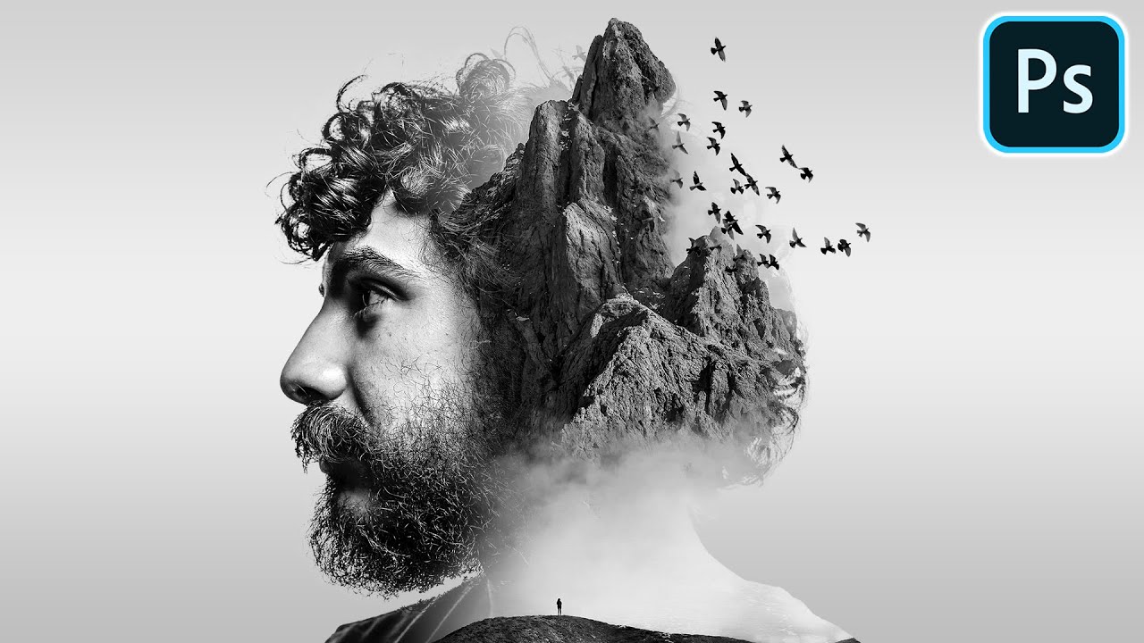 Double Exposure Nature Portrait in Adobe Photoshop (Tutorial) - YouTube