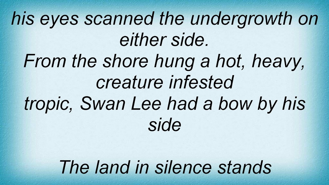Syd Barrett - Swan Lee (Silas Lang) Lyrics - YouTube