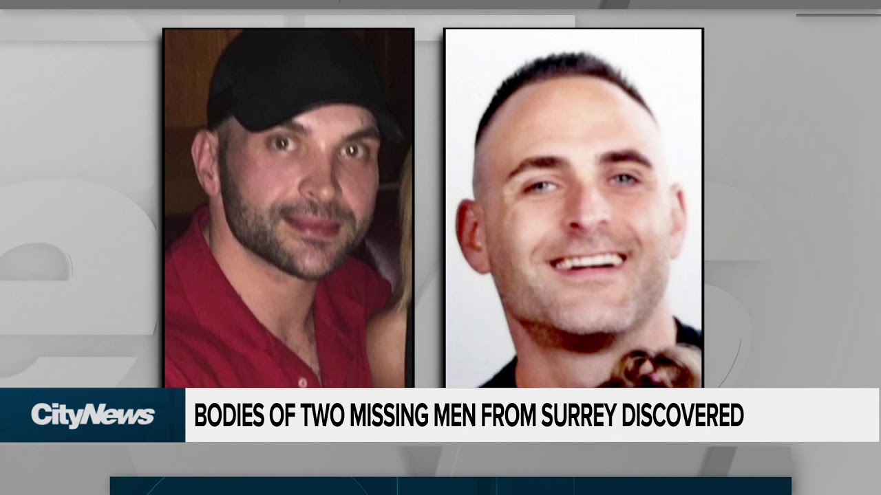 Bodies of two missing men from Surrey discovered - YouTube