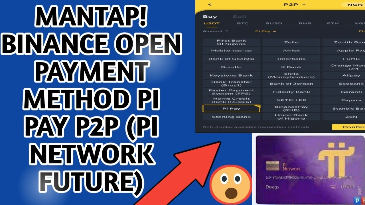 Updates Pi Network | Mantap! Binance Open Payment Method Pi Pay P2P (Pi ...