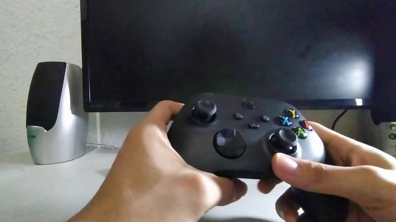 Unboxing control de xbox one series x con cable para pc - YouTube