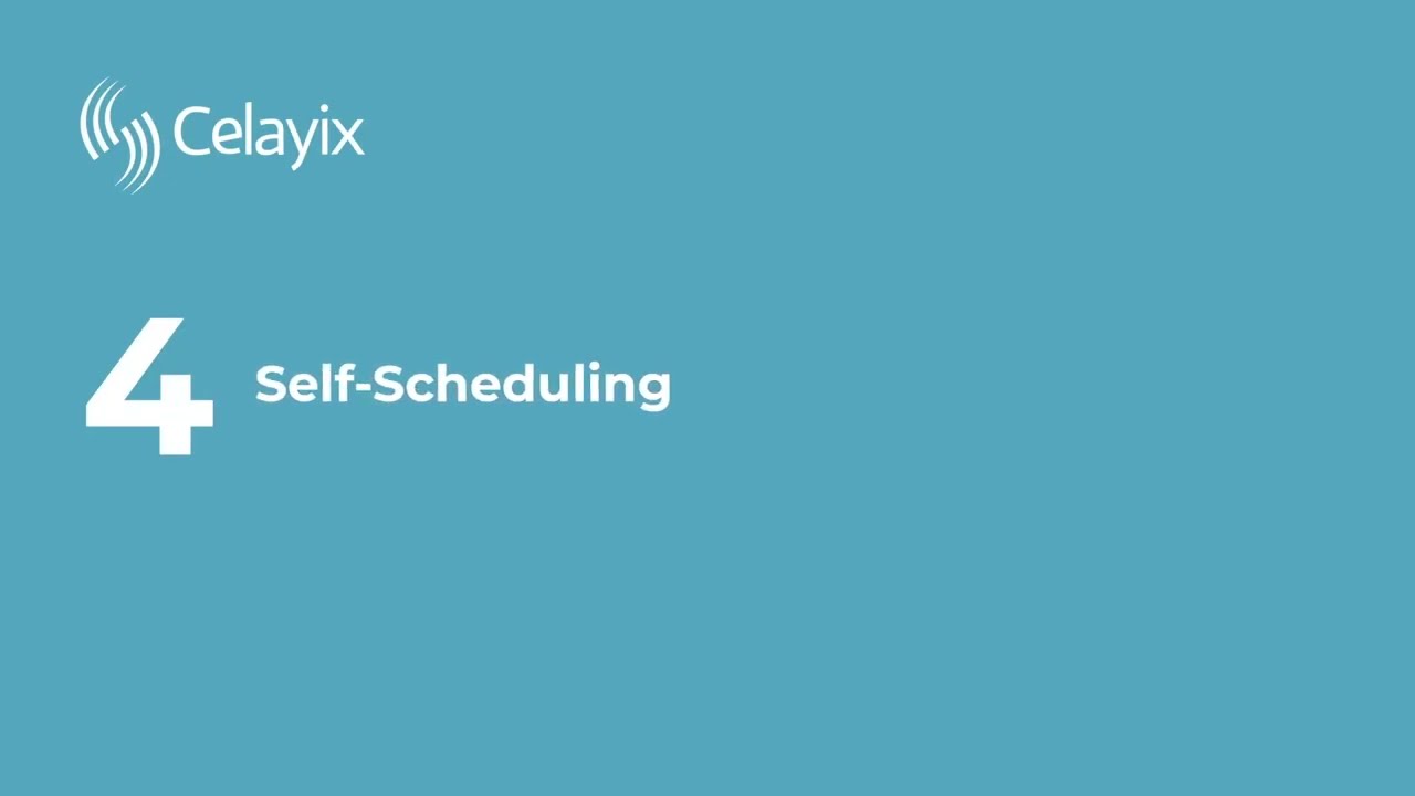 Self- Scheduling - YouTube