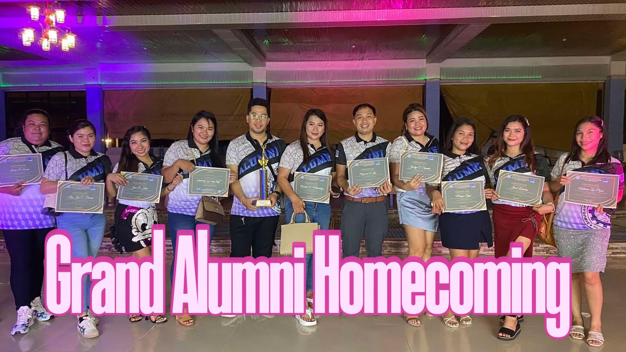 Grand Alumni Homecoming (college) | Jan Diaries - YouTube