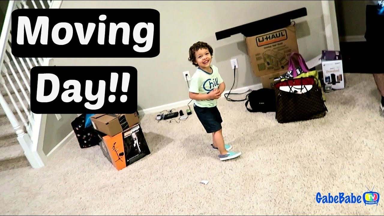 MOVING DAY!! - YouTube