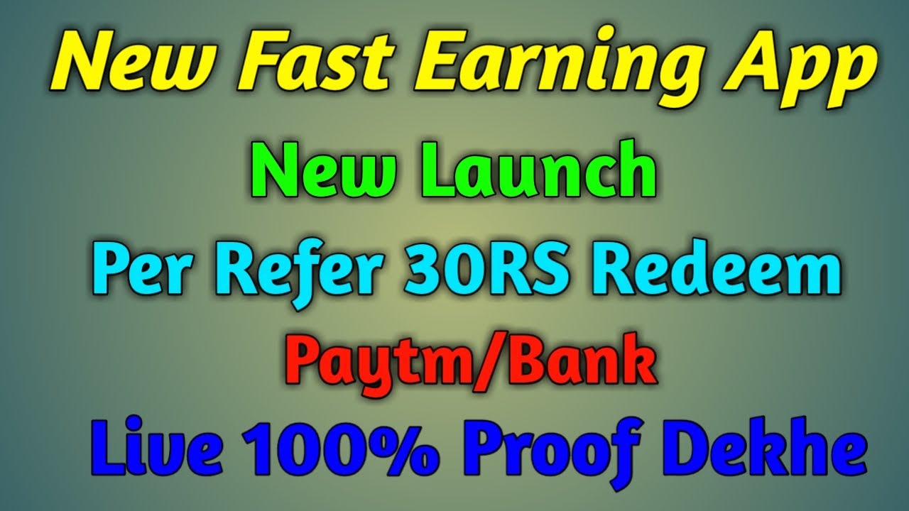 New Fast Earning App | Earn Money App | OneWe - YouTube