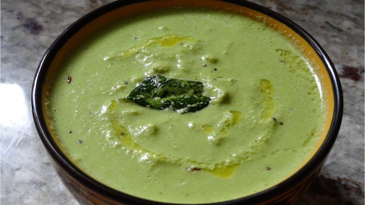 Delicious Coriander Coconut Chutney | Kothmiri/Kothamalli Chutney - YouTube