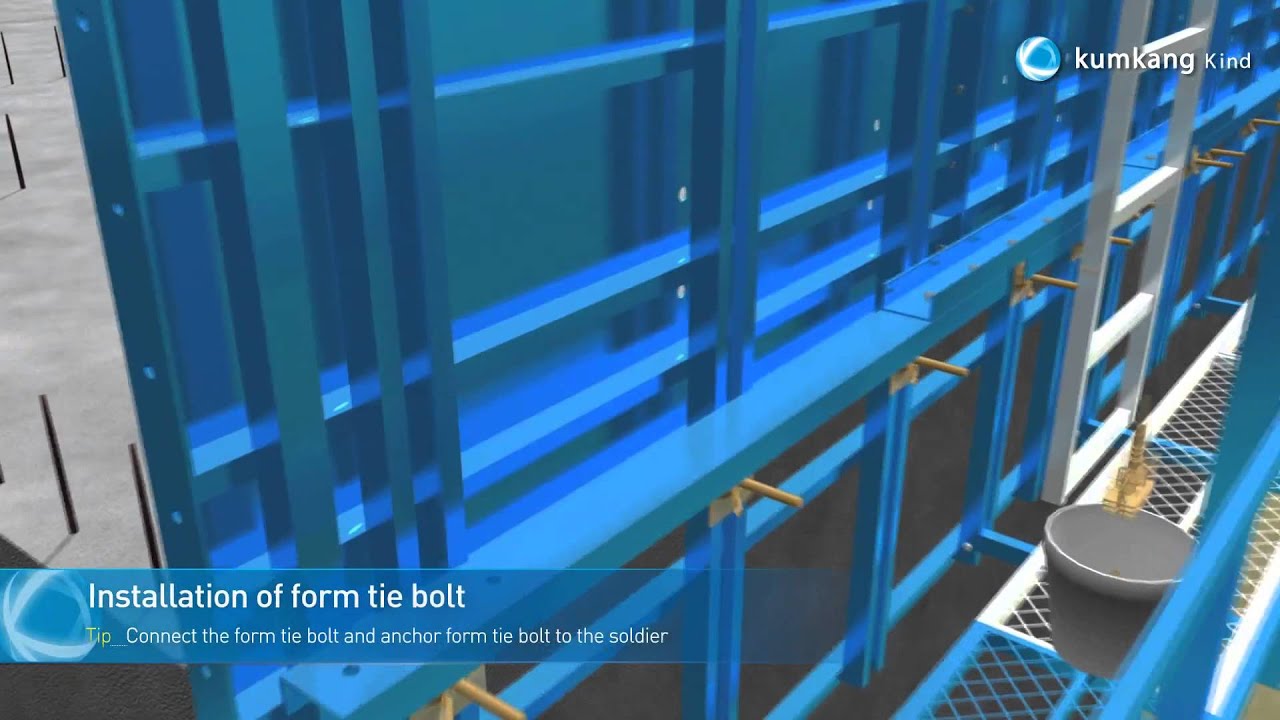 Крупнощитовая опалубка наружного контура FORA gang-form system - YouTube