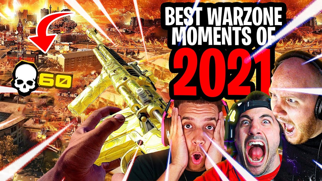 Most Viewed COD Warzone Streamer Clips Of 2021! (Warzone Funny Moments ...