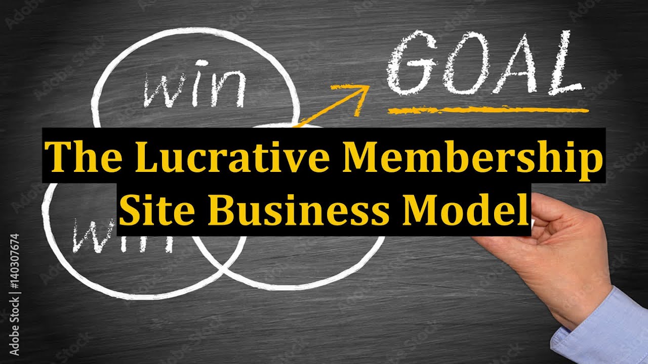 The Lucrative Membership Site Business Model - YouTube