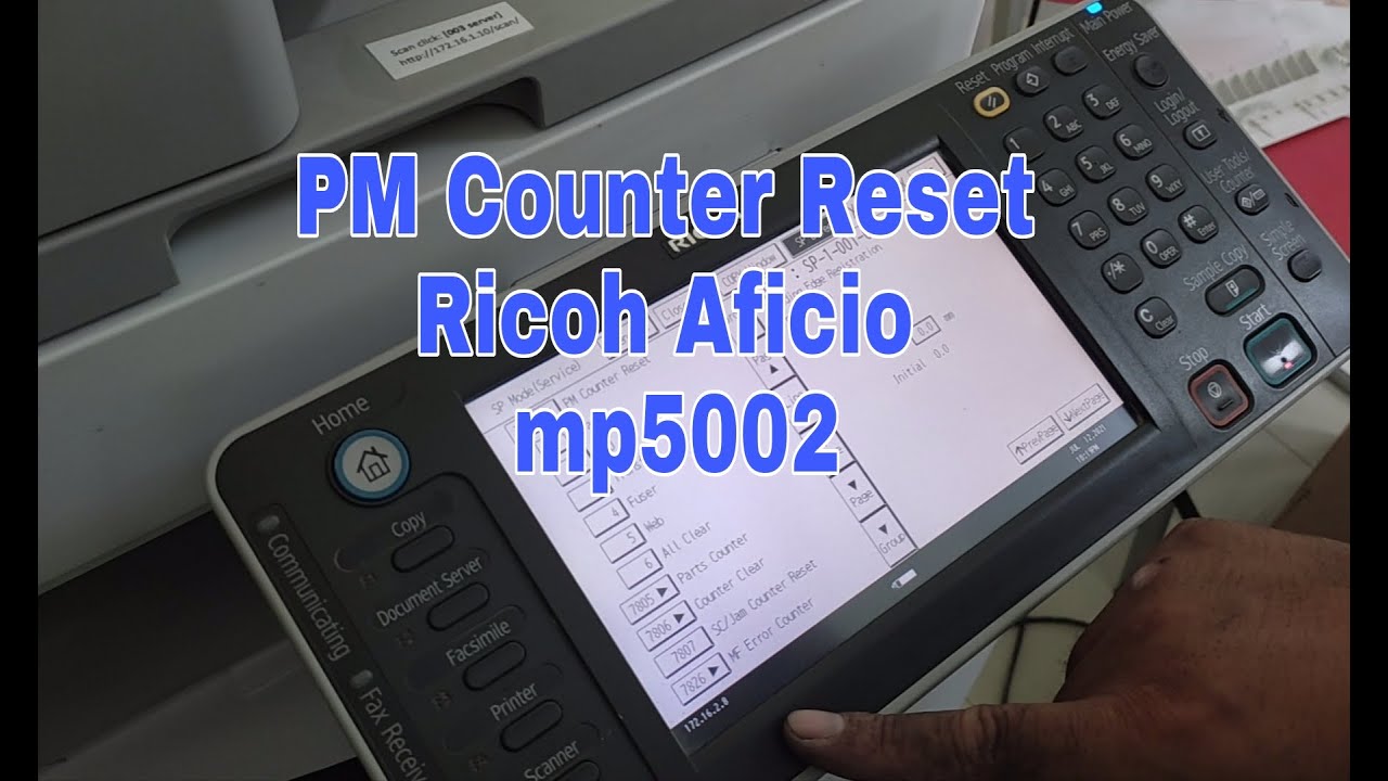 PM Counter Reset Ricoh Mp5002 Copier YouTube pm-counter-reset-ricoh-mp5002-copier-youtube