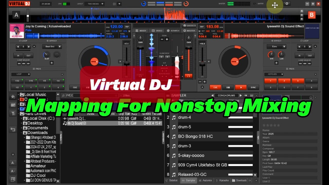 How Mix Nonstop on Virtual DJ (Best Virtual Dj Keyboard Mapping For ...