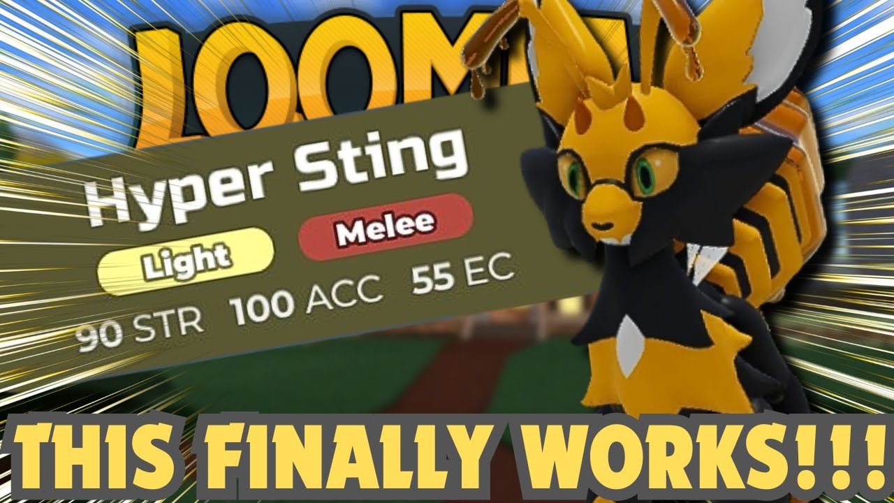 I TRIED TO USE THE NEWLY BUFFED BUZZOLEN... AND IT WAS GOOD! - Loomian ...