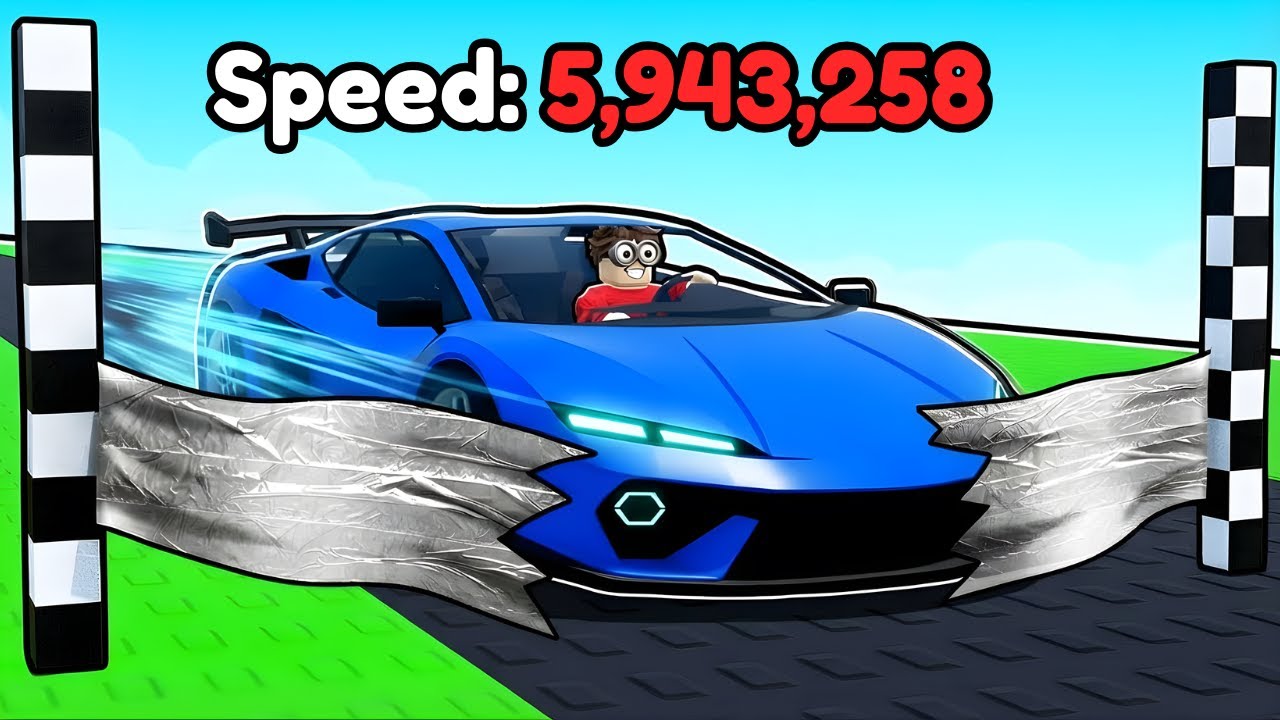 Driving Through ENDLESS Duct Tape in Roblox! - YouTube