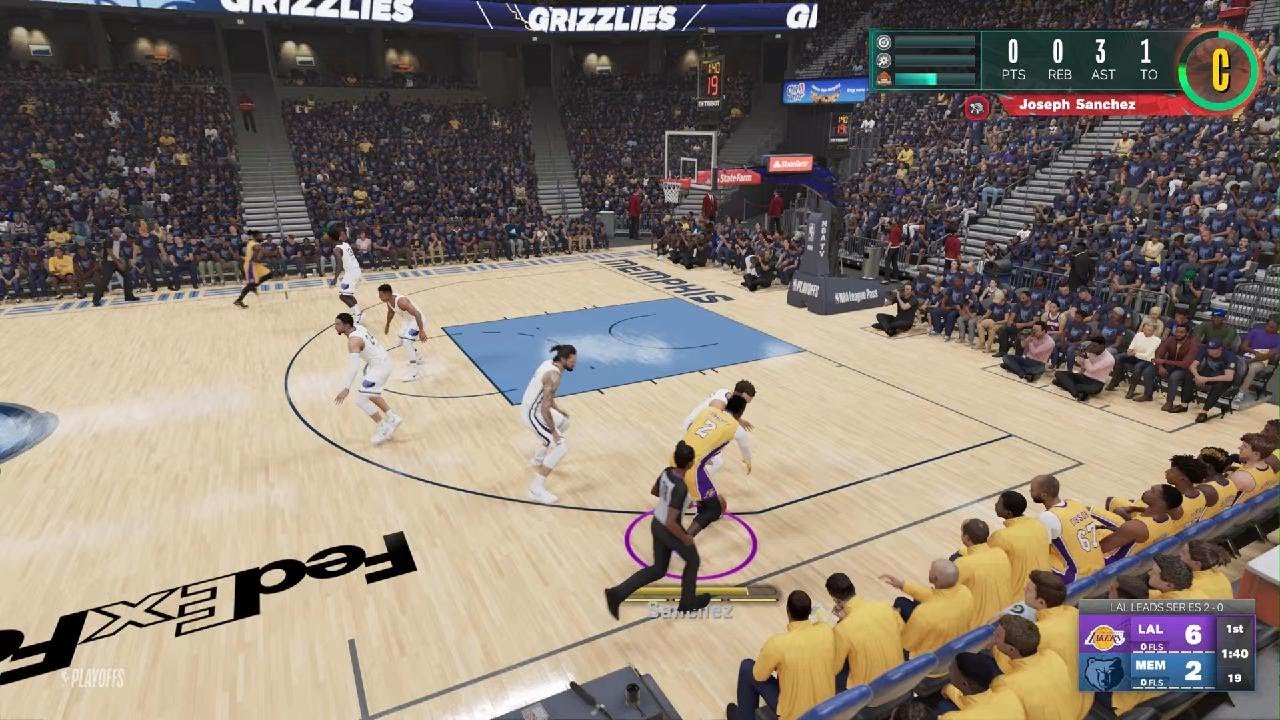 NBA 2K23 playoff game 3 - YouTube