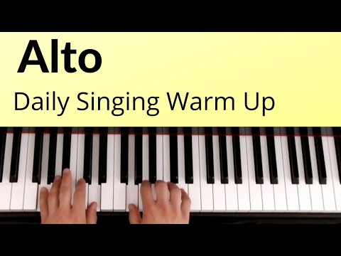 Daily Singing Warm Up - Alto Full Range