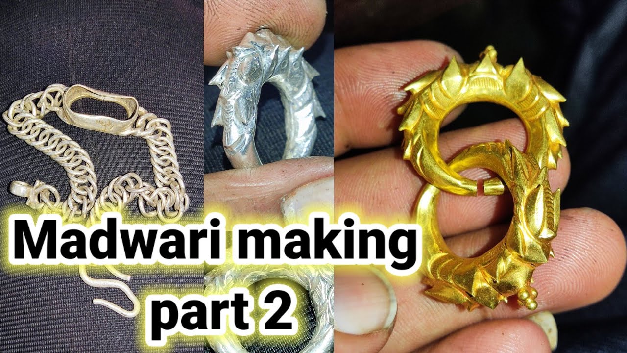 Madwari making form old bracelet// Nepali jewellery (( MADWARI ...