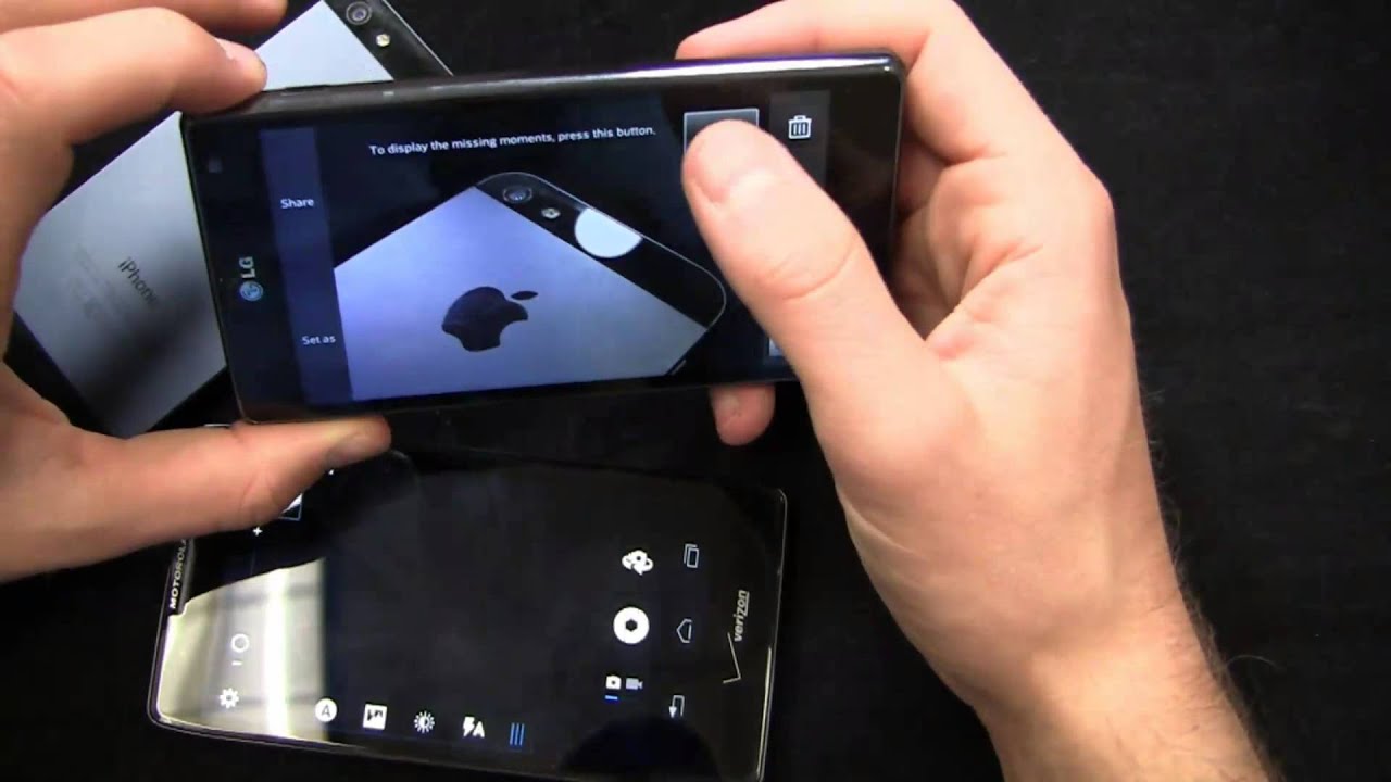 LG Optimus G vs. Motorola DROID RAZR HD Dogfight Part 2 - YouTube