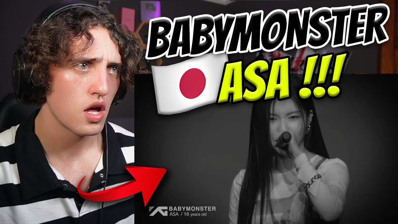 BABYMONSTER (#4) - ASA (Live Performance) MAIN RAPPER ?!? - REACTION ...
