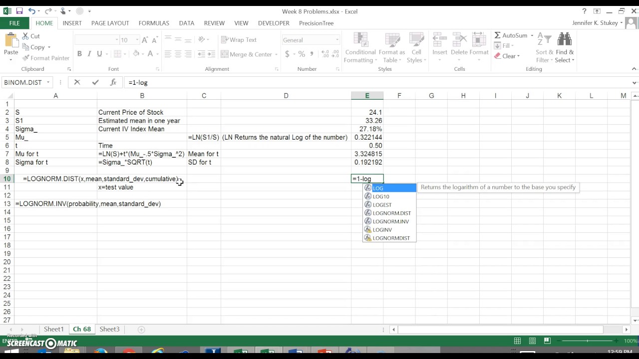 Stock Price Modeling - YouTube
