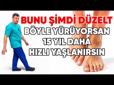 Böyle yürü, genç kal!Bacaklarını, omurganı ve eklemlerini koru