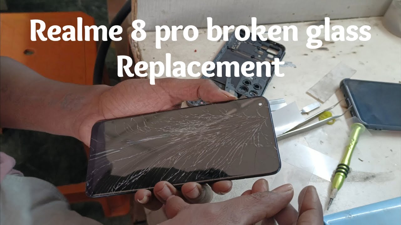 realme 8 pro broken glass restoration | realme 8 pro broken glass ...