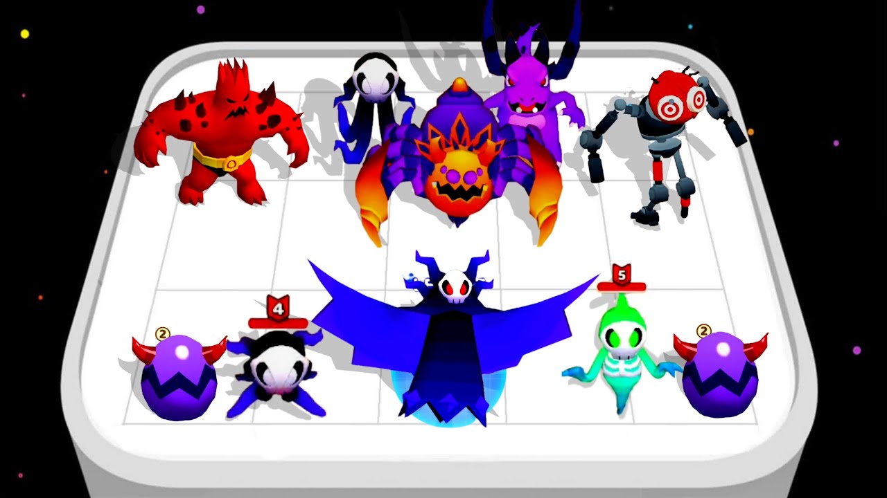 MERGE MASTER NEW UPDATE 😁 MONSTER BATTLE GAMEPLAY - YouTube